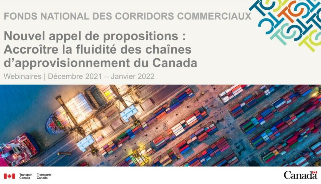 Fonds national des corridors commerciaux (FNCC) – Nouvel appel de ...
